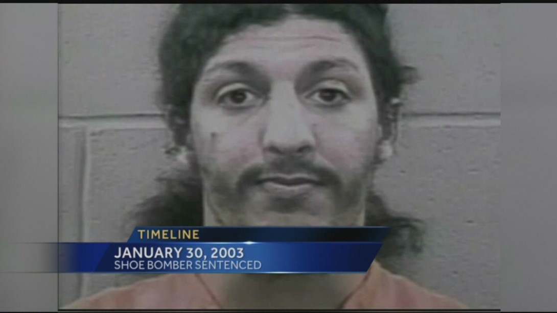 Islamic Terrorist Shoe Bomber Richard Reid Sentenced to Life in United ...