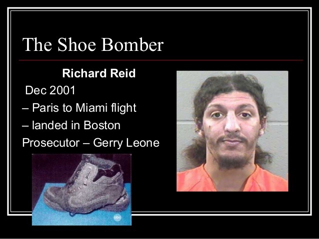 Islamic Terrorist Shoe Bomber Richard Reid Sentenced to Life in United ...